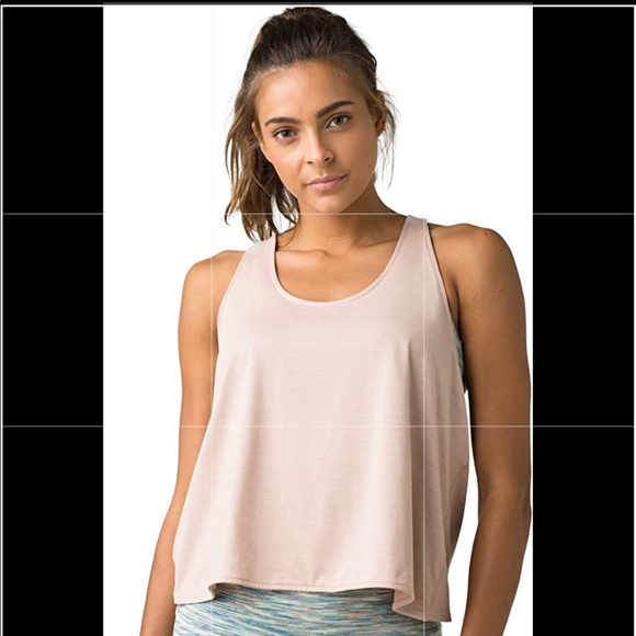 Prana | Tops | Prana Champagne Colored Florette Tank Large Euc | Poshmark